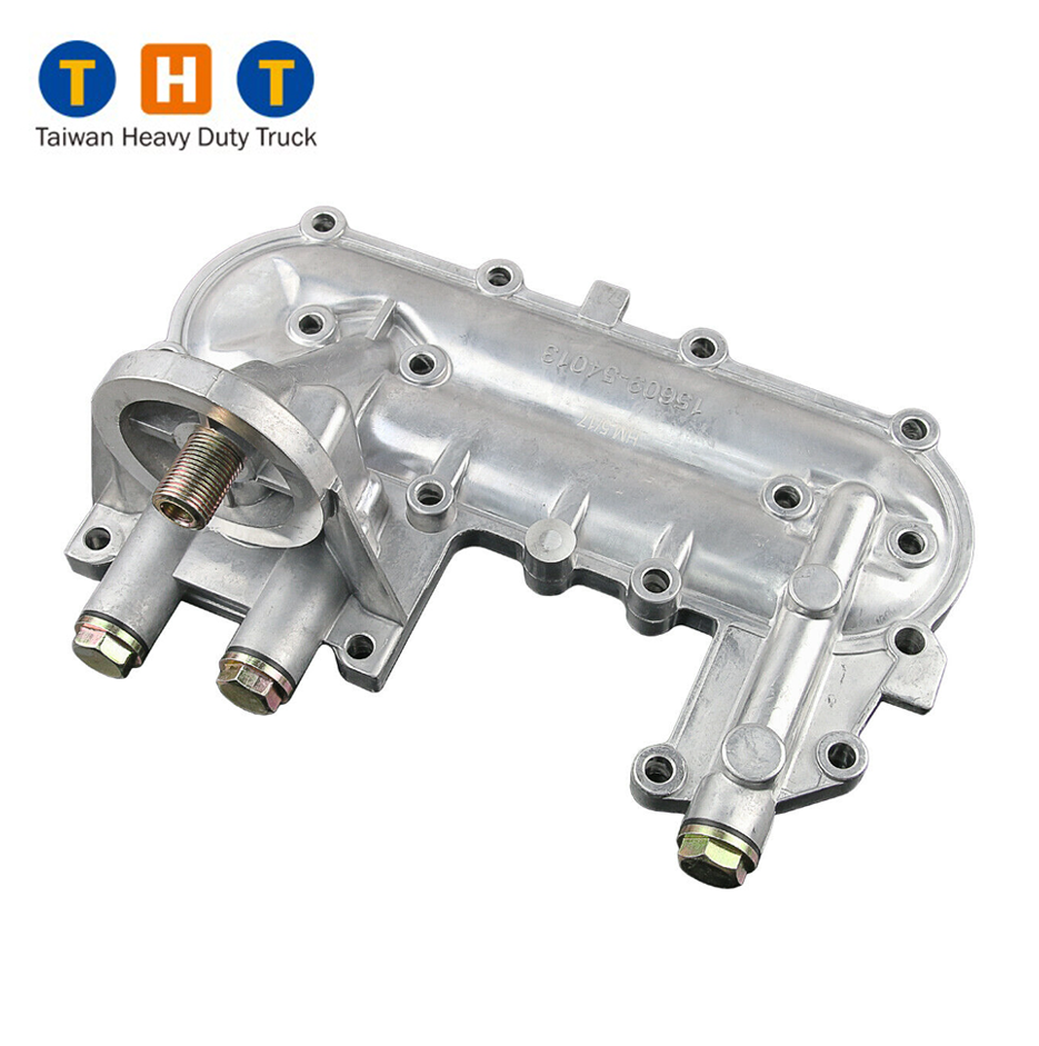 鋁油冷卻器蓋 15609-54013 Truck Cooling Parts For Toyota Hilux Hiace For ...