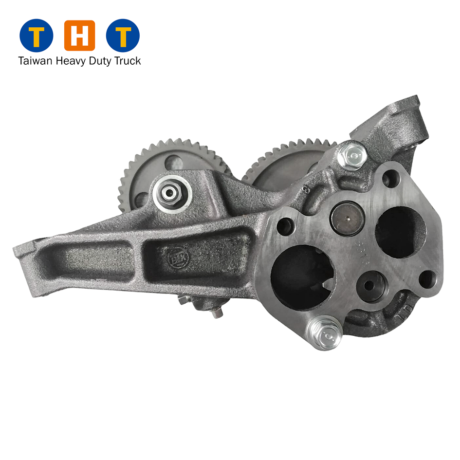 Oil Pump ME091142 Truck Parts For Mitsubishi Fuso FV415 K303 8DC9 8DC10 ...